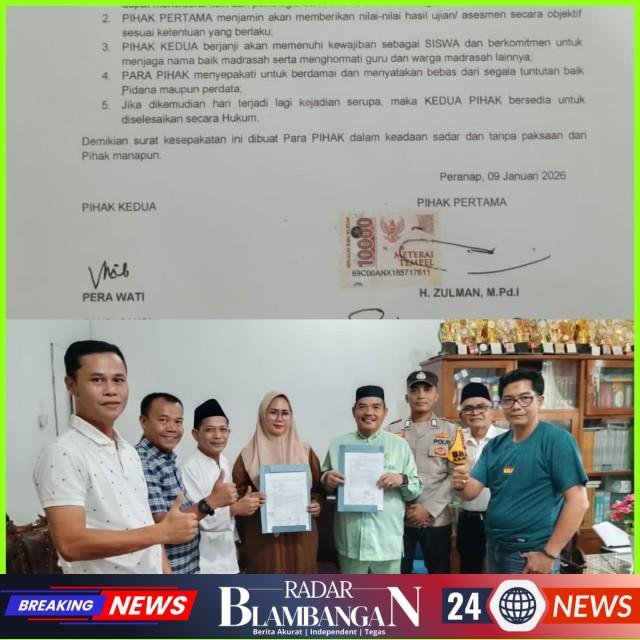 Kisruh Guru dan Wali Murid di MAS Miftahul Jannah Peranap Berakhir ...